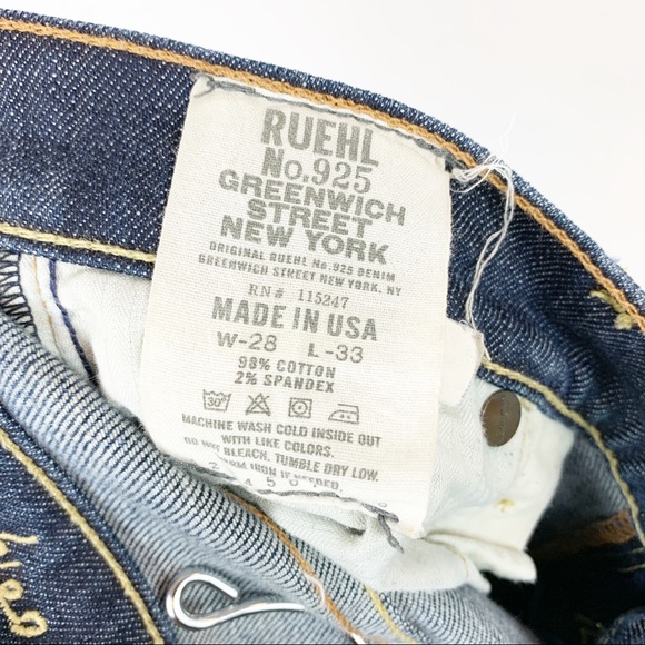 Ruehl No.925 | Jeans | Ruehl Straight Leg Jeans Extra Long 28x 33 ...